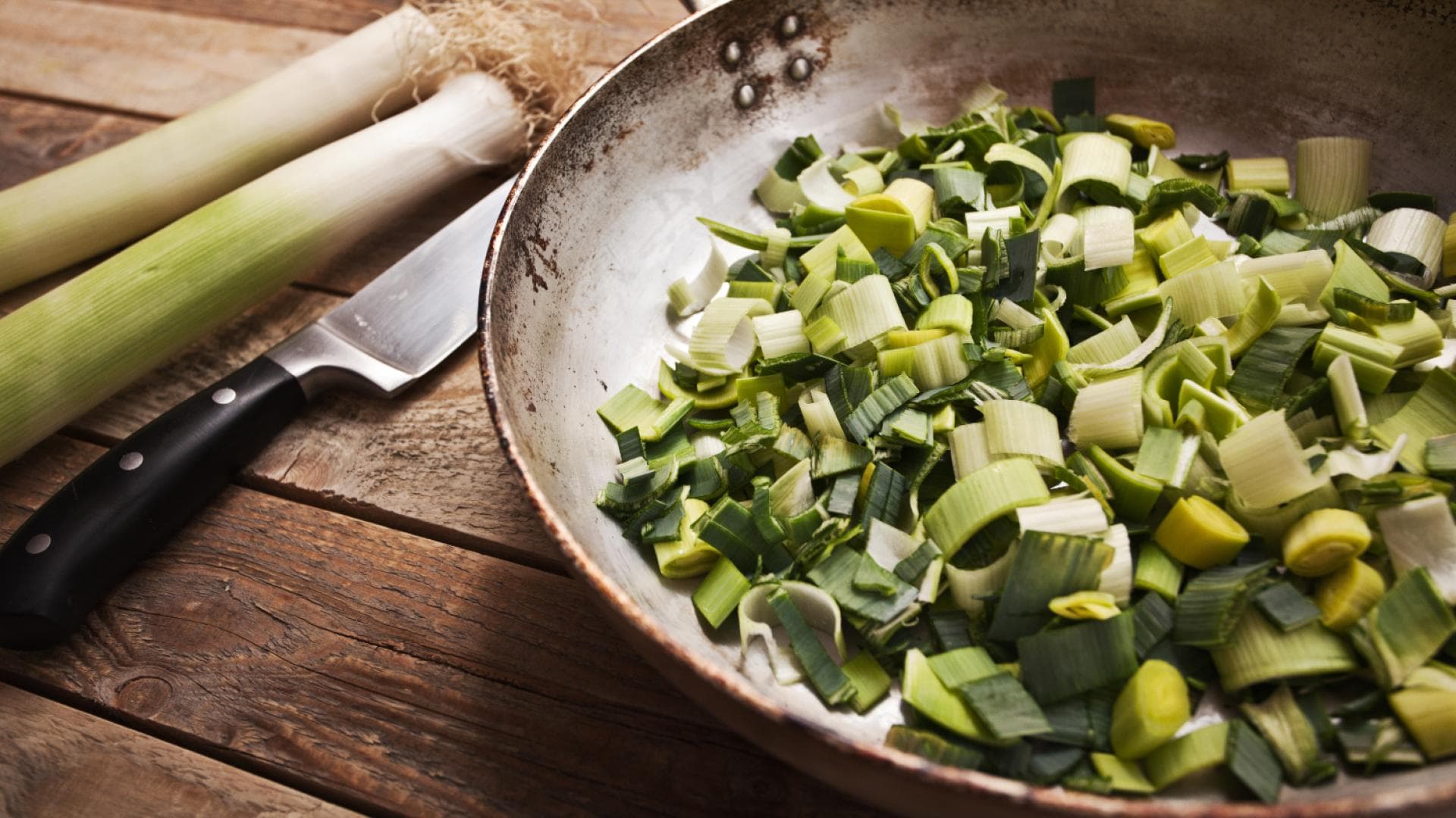 Klassisches Porree Gemüse