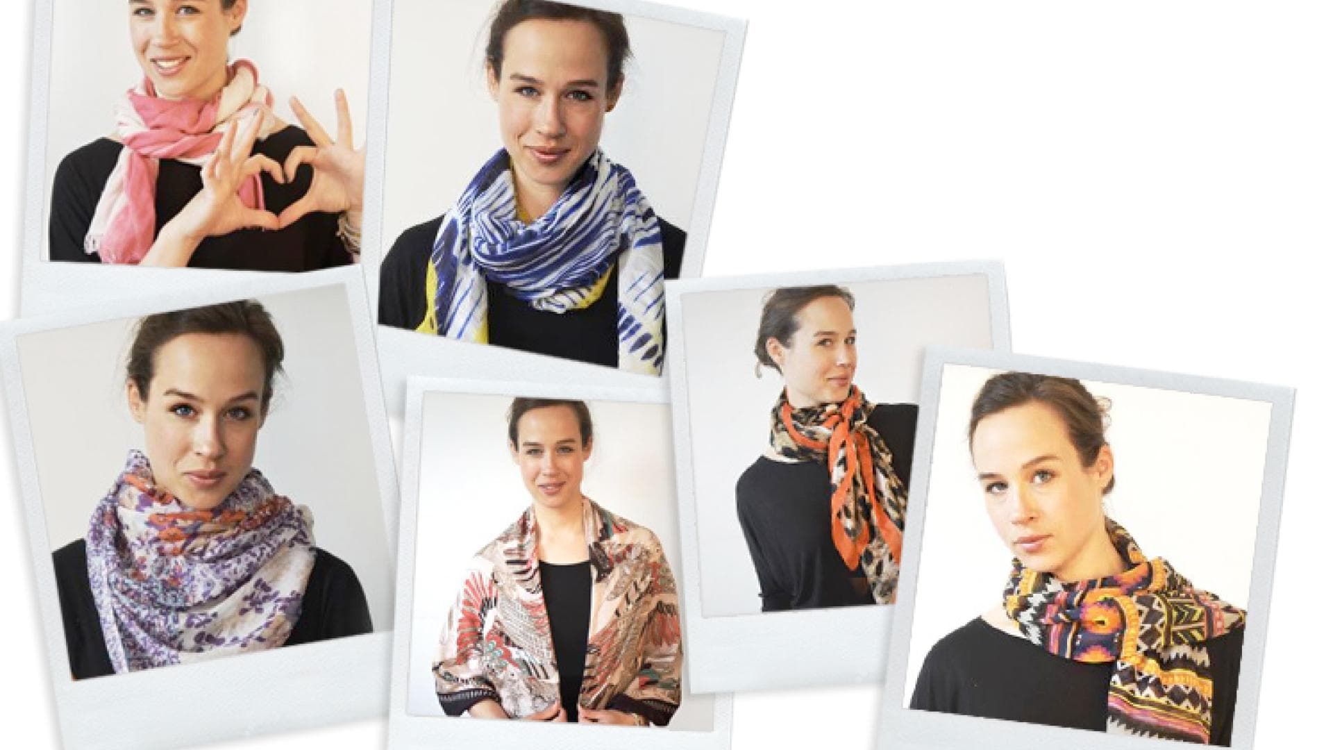 Schal richtig binden - 10 Anleitungen für Tücher und Schals