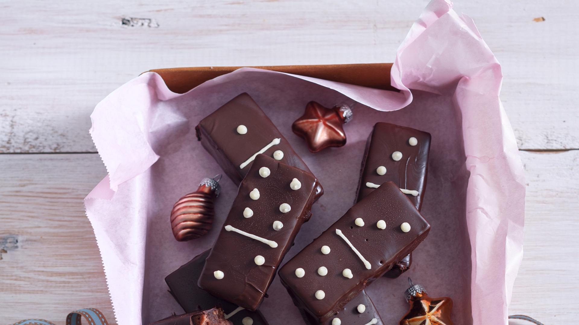 Rezept für Dominosteine