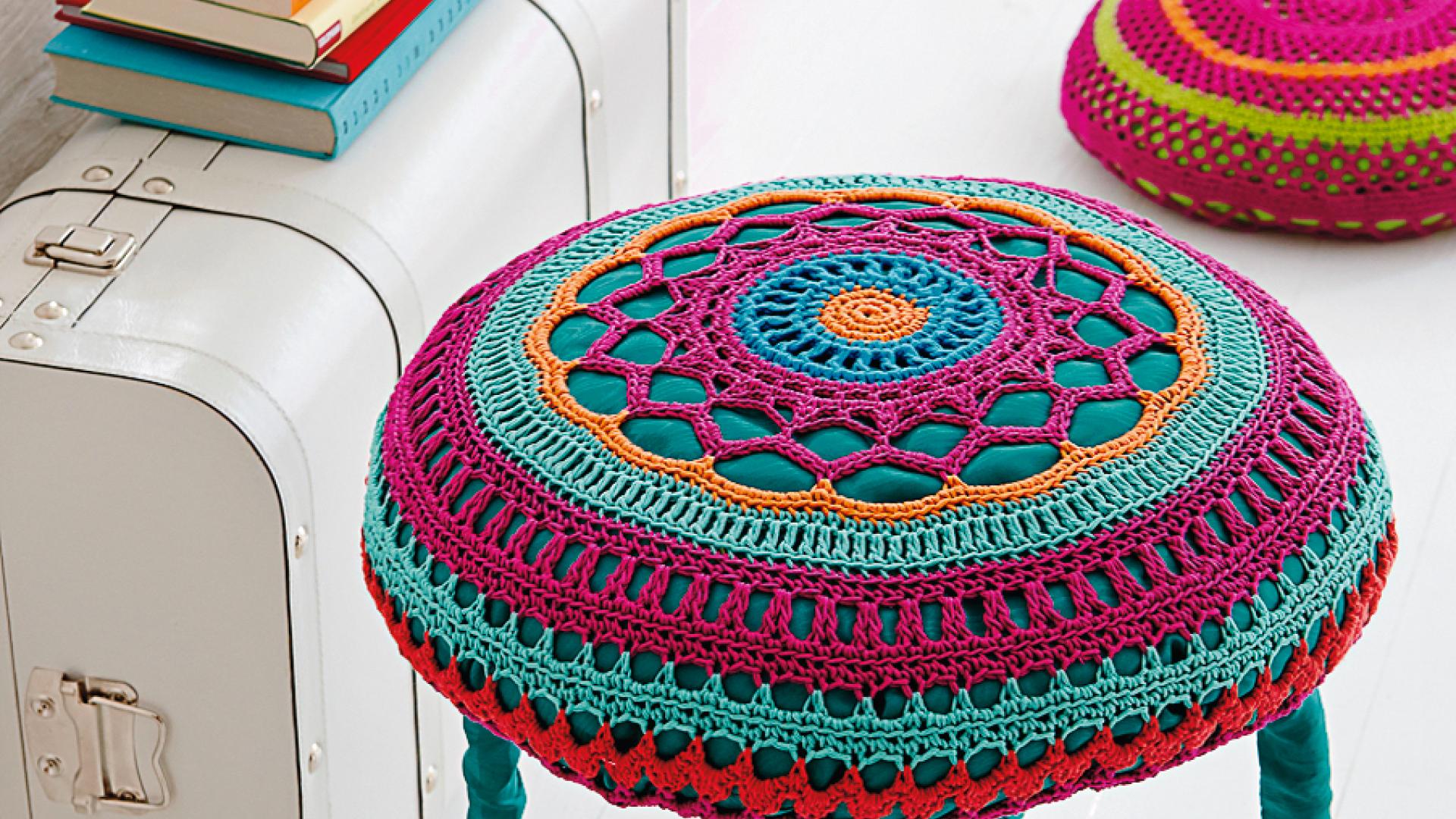 Häkel-Hocker Anleitung