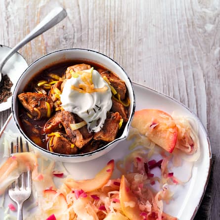 Rezept: Schnelles Pilzgulasch