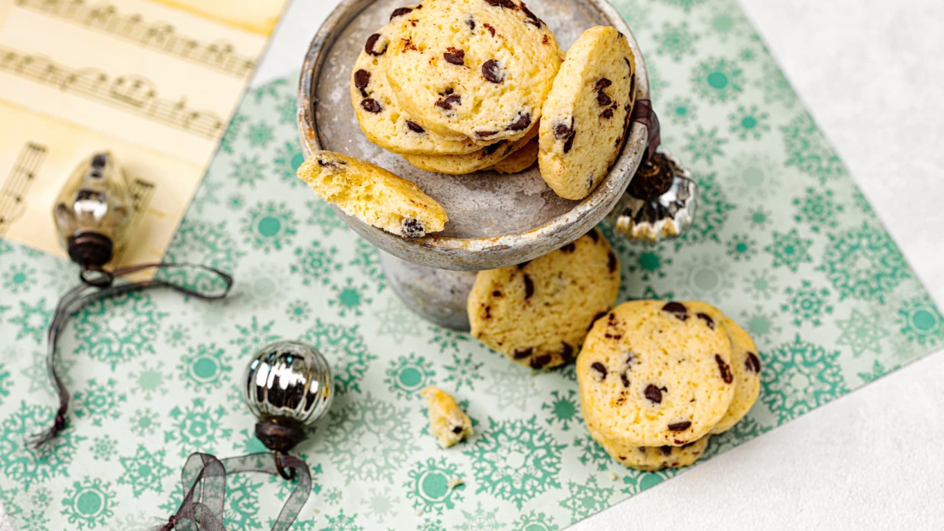 Stracciatella-Plätzchen